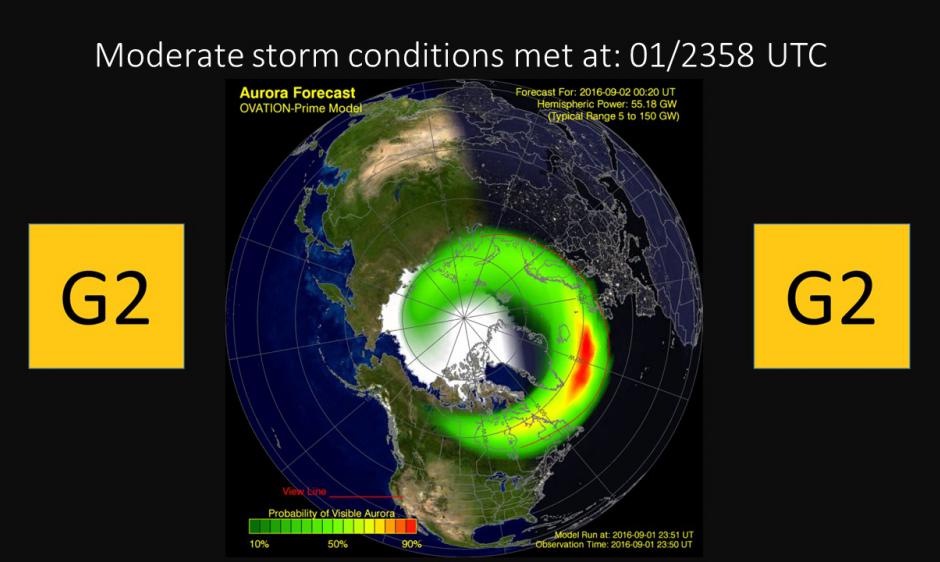 G2-Moderate Geomagnetic Storm Conditions Observed | NOAA / NWS Space ...