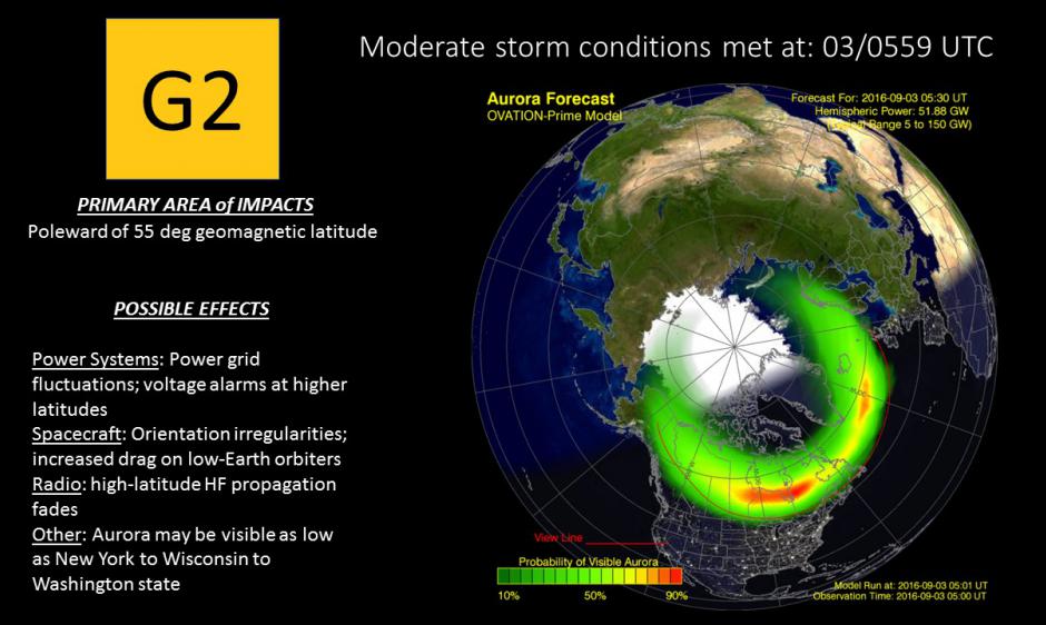 G2 (Moderate) Geomagnetic Storm Conditions Observed | NOAA / NWS Space ... G2 (Moderate) Geomagnetic Storm Conditions Observed | NOAA / NWS Space ...