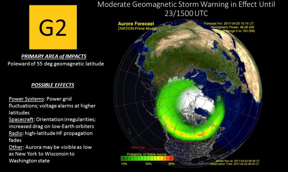 G2 (Moderate) Geomagnetic Storm Levels Observed | NOAA / NWS Space ... G2 (Moderate) Geomagnetic Storm Levels Observed | NOAA / NWS Space ...