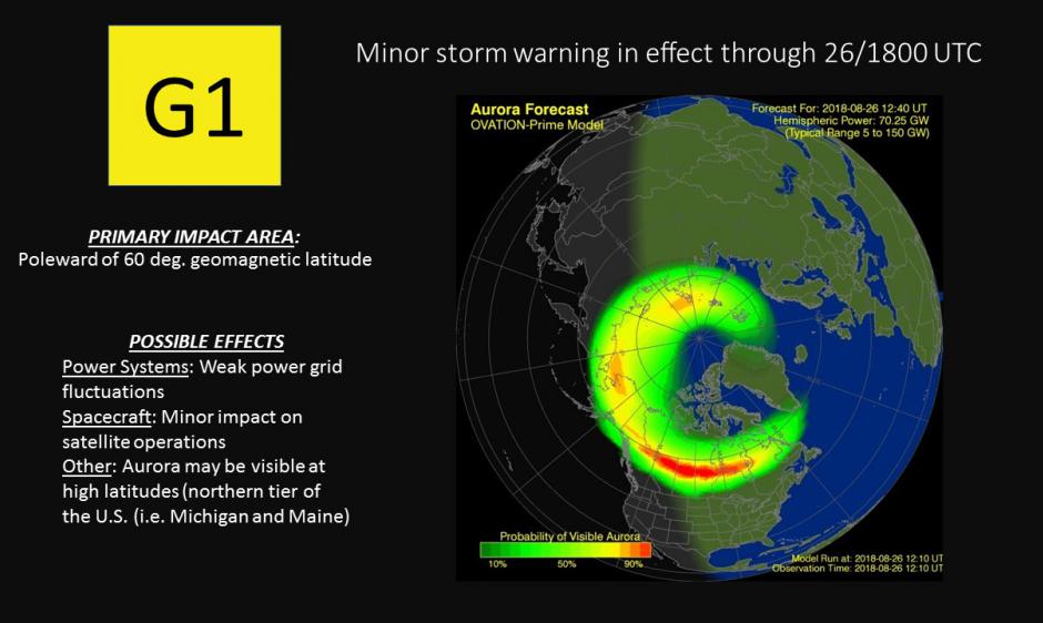 G1 (MINOR) GEOMAGNETIC STORM WARNING IN EFFECT | NOAA / NWS Space ... G1 (MINOR) GEOMAGNETIC STORM WARNING IN EFFECT | NOAA / NWS Space ...